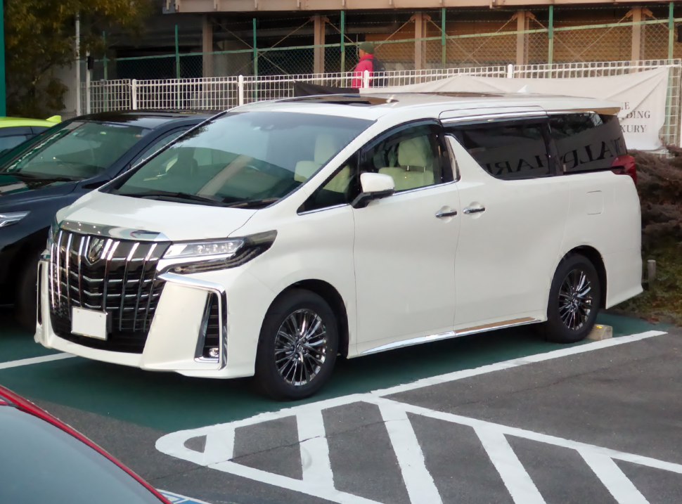 Toyota Alphard technical specifications and fuel economy